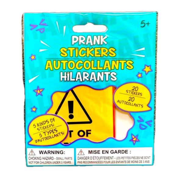 Party Supplies | 2 Pack Of Prank Stickers Nwt | Poshmark
